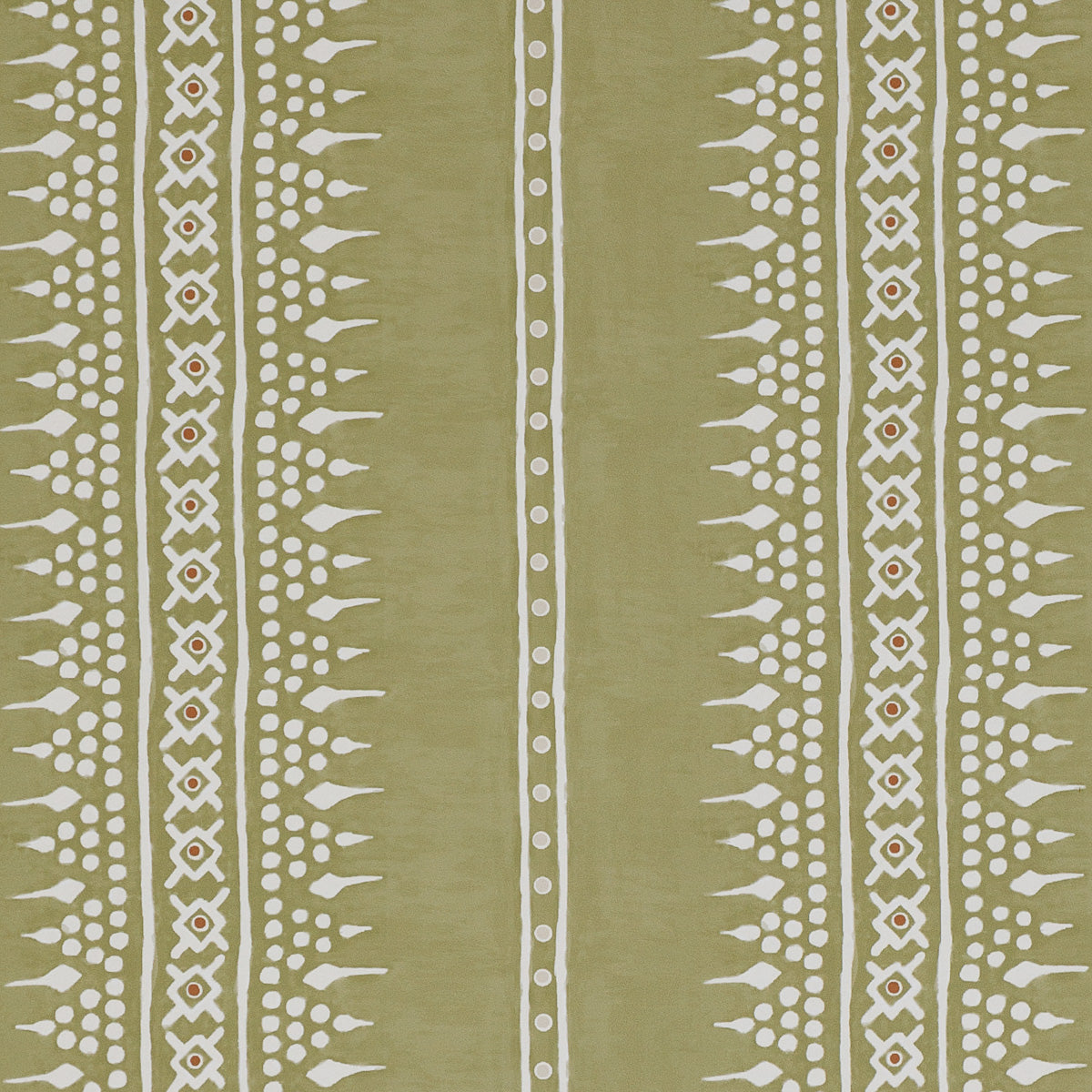Bela Stripe Olive Green Wallpaper Sample – The Fabric Collective