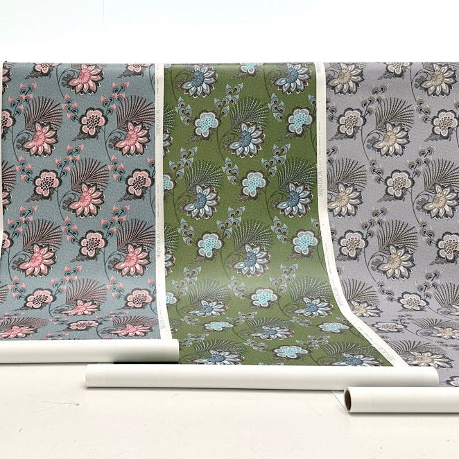 Jakarta Dill Wallpaper Sample – The Fabric Collective