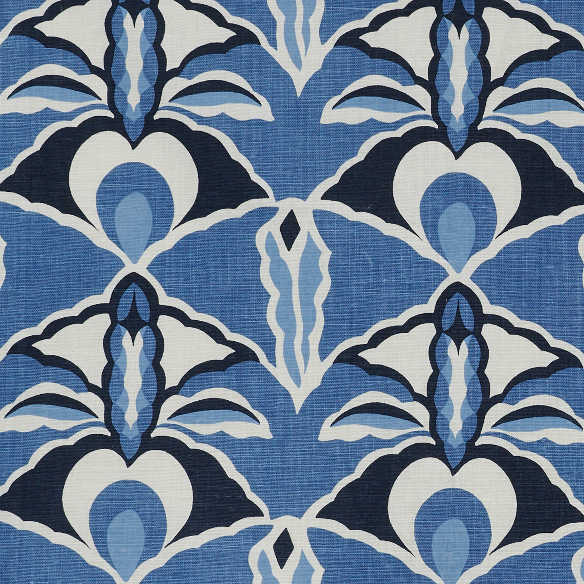 Capri Prussian Blue Fabric Sample – The Fabric Collective